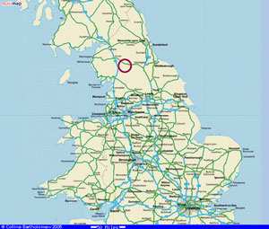 Kirkby Stepehn Business Park, Location